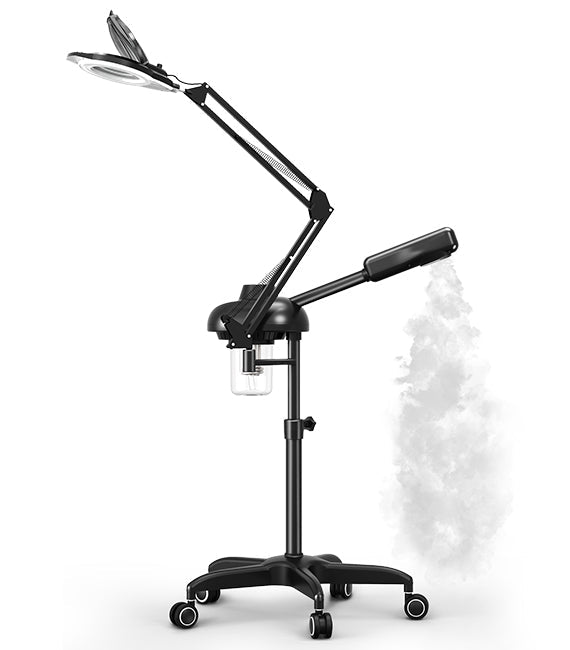 TASALON Facial Steamer with 5X Magnifying Lamp
